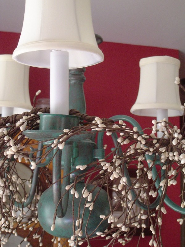 Upcycled Project: Do It Yourself Antique Patina Rustic Chandelier ...