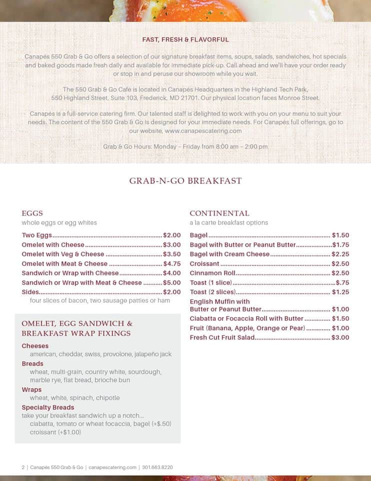 Canapés 550 Grab and Go: Breakfast, Lunch, and Baked Goods - Housewives ...