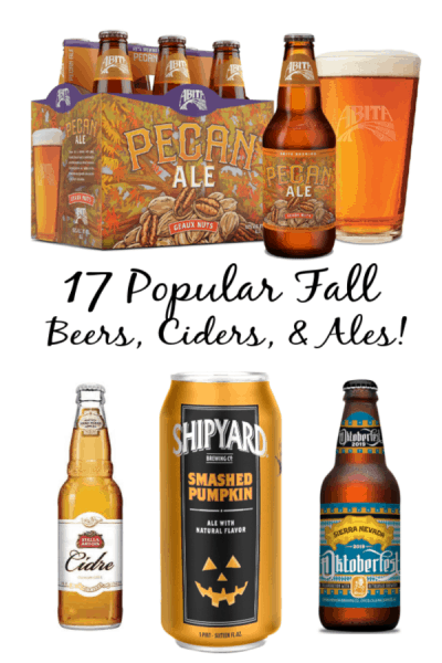 How to Make the Most of Fall: 17 Popular Fall Beers, Ciders & Ales ...