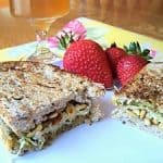 Pesto, Toasted Pine Nut, & Mozzarella Panini Sandwich: 10 WW Points ...