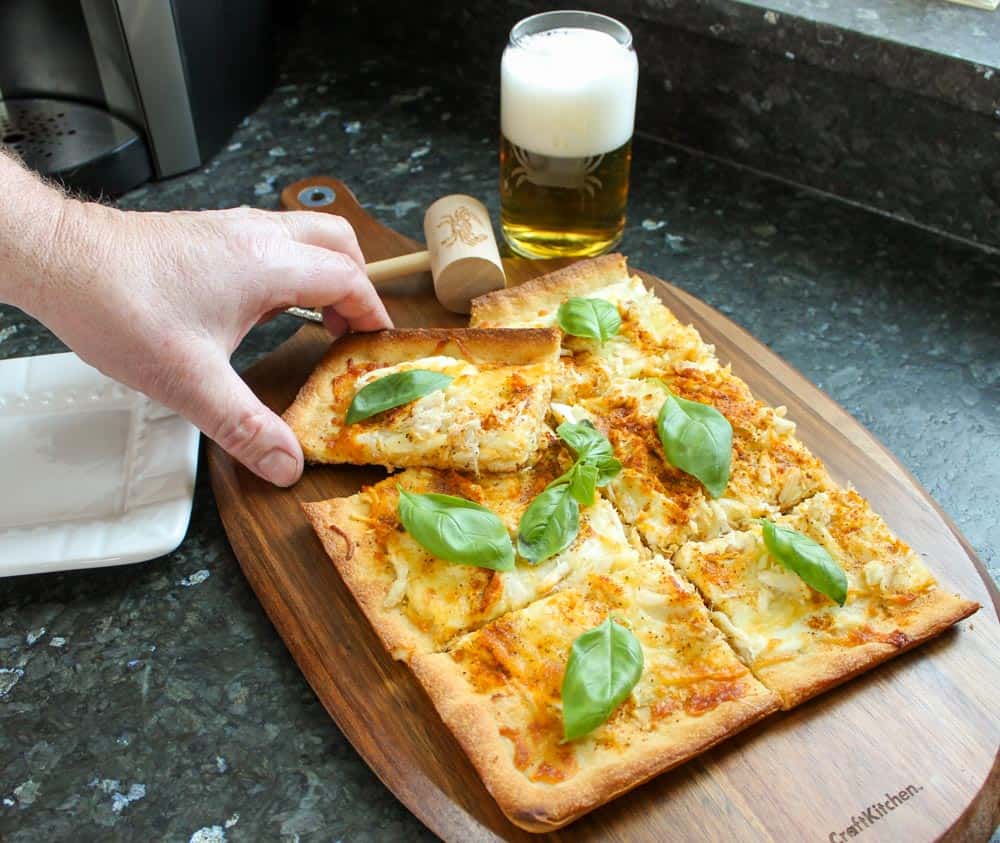 Maryland Crab Pizza: The Best Homemade Recipe! - Housewives of ...
