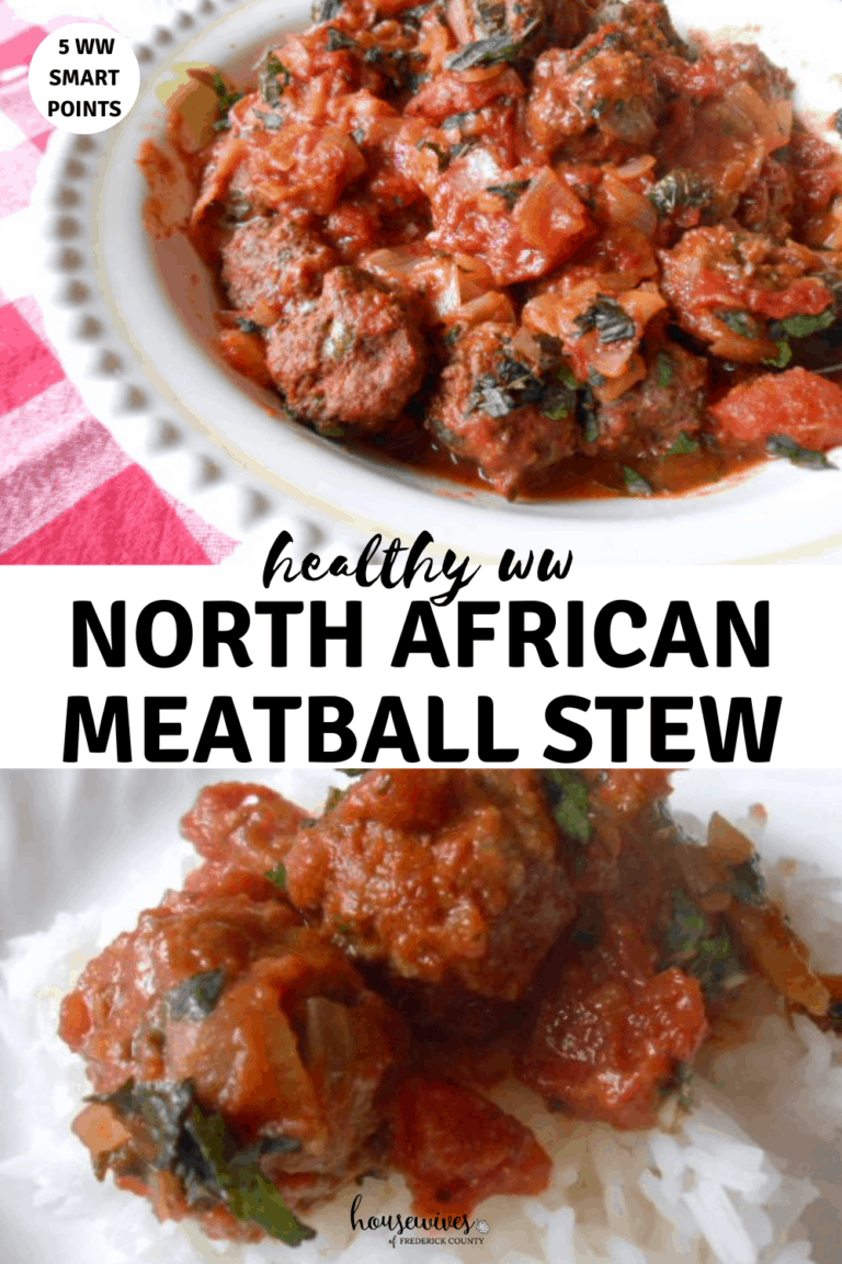 Healthy WW North African Meatball Stew - 5 SmartPoints - Housewives of ...