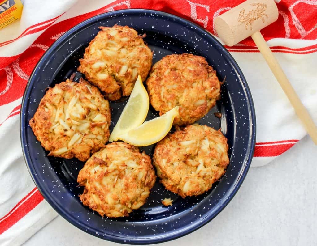 Air Fryer Crab Cakes - Housewives of Frederick County