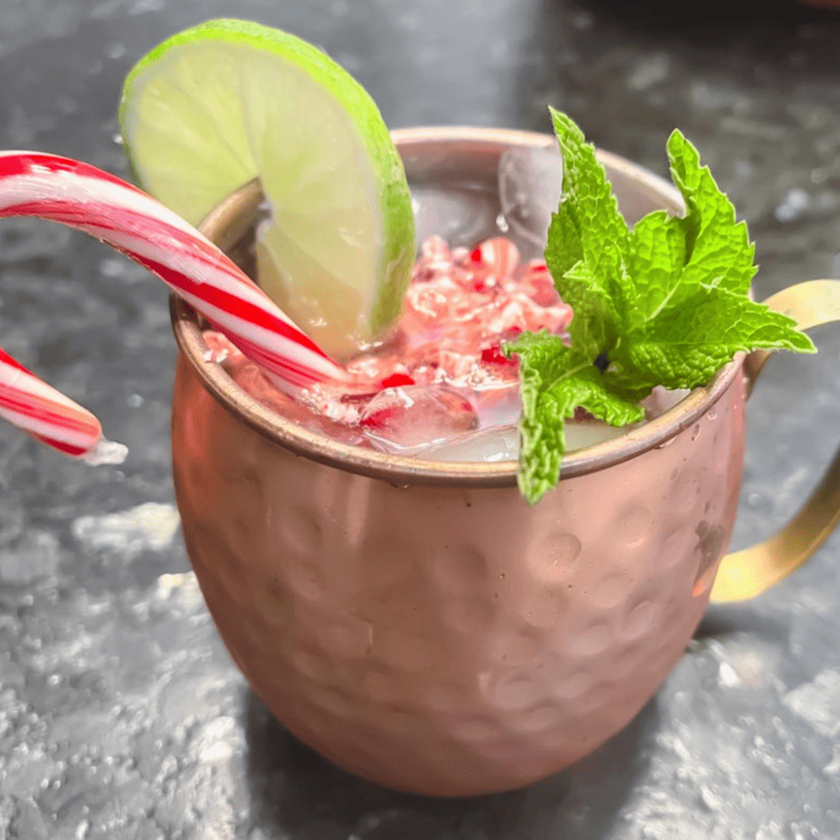 Christmas Moscow Mule Recipe: Pomegranate Mule - Housewives of ...